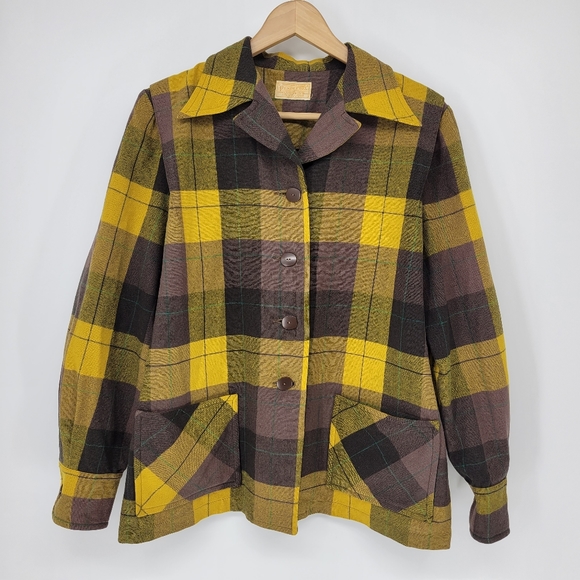 Pendleton | Tops | Pendleton Woolen Mills Womens Vintage 49ers Wool ...
